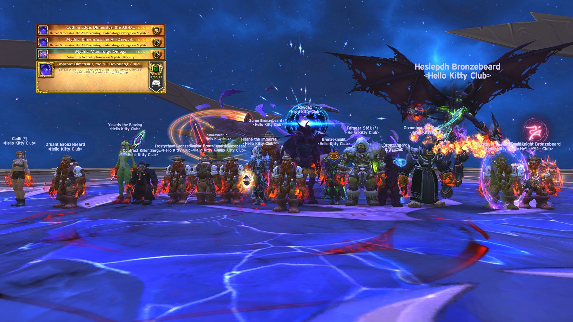 Welcome to Hello Kitty Club! | Guilds of WoW