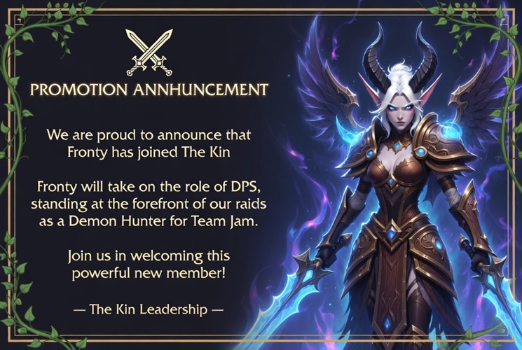 Congratulations Team Jam! | Guilds of WoW
